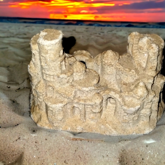 Mr. Sandman | Accents | Mr Sandcastle Vintage Sand Sculpture Decor ...